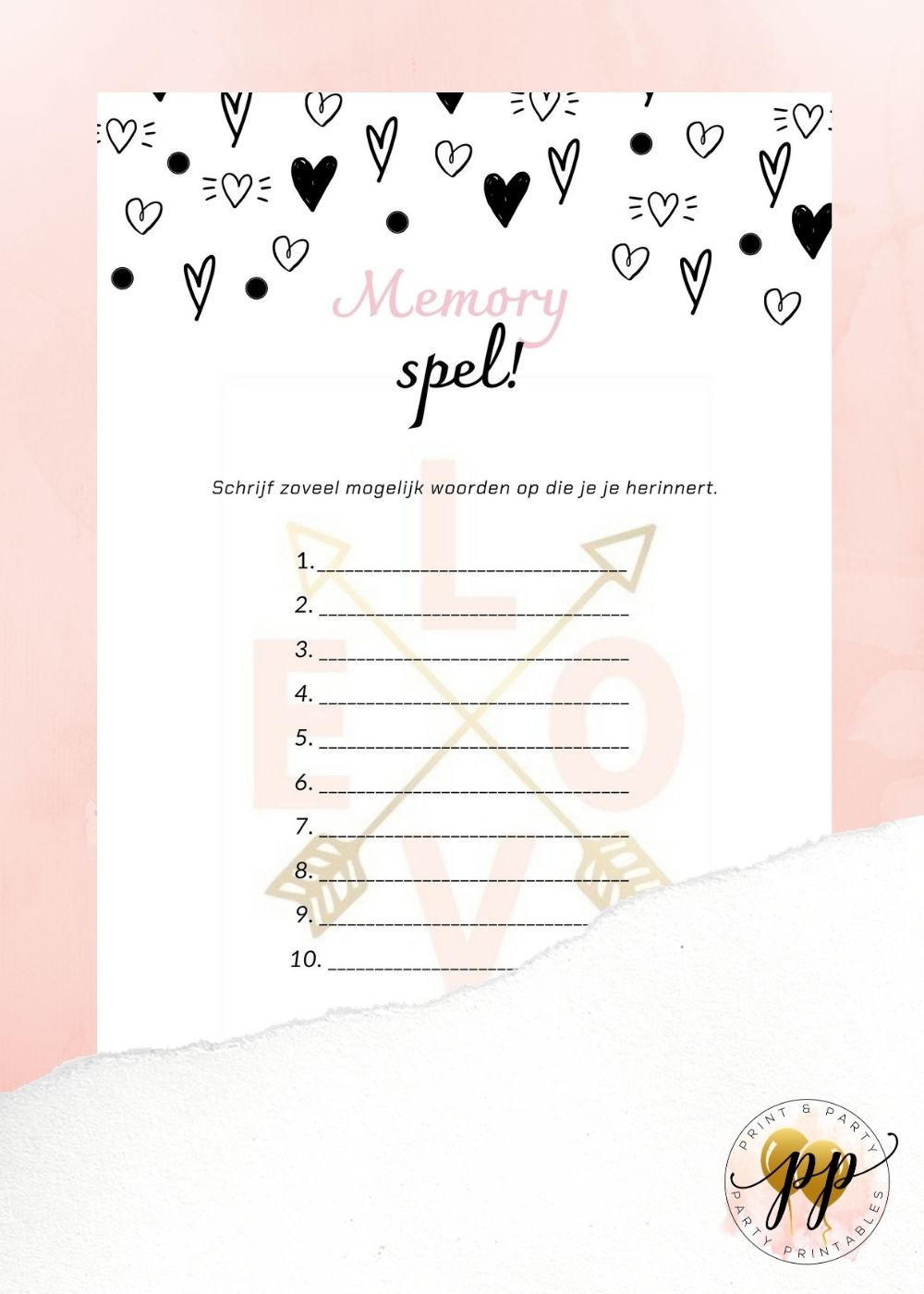 Baby Shower Spellen – Print & Party